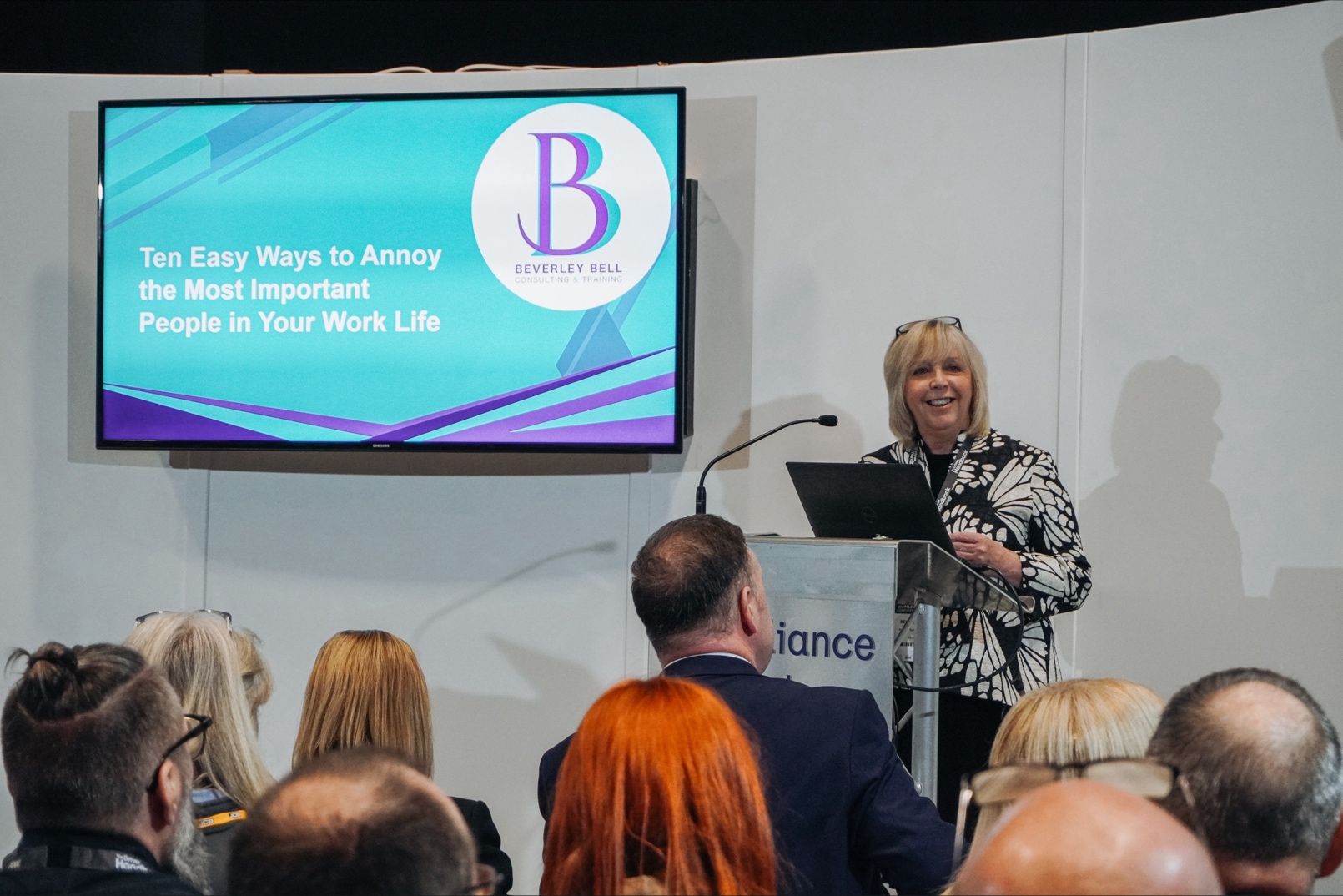 Microlise Transport Conference 2024 - Beverley Bell Consulting & Training