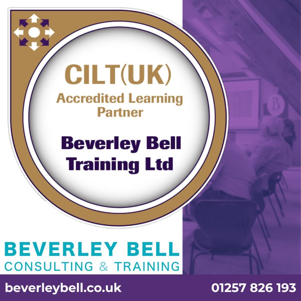 Beverley Bell Training passes CILT Training Audit! - Beverley Bell ...